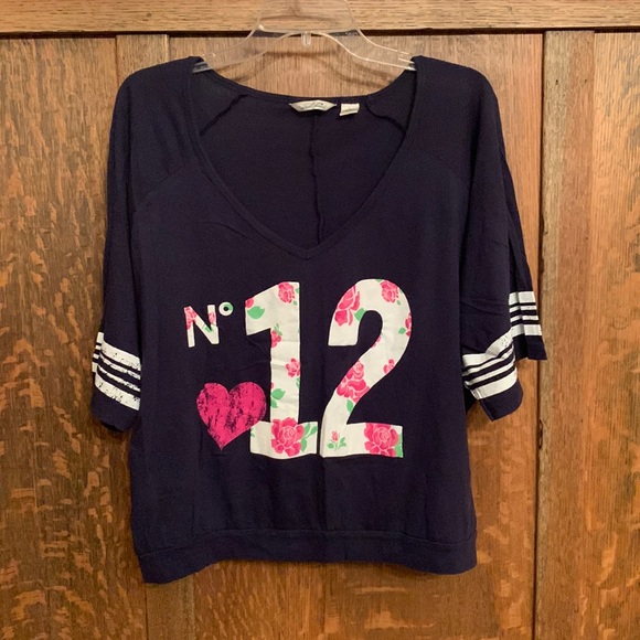 Derek Heart | Tops | Y2k Derek Heart Number 2 Jersey Tshirt Large ...